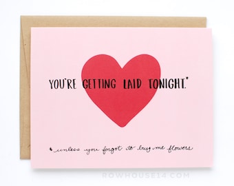 Naughty Valentines Card You are my favorite DILF