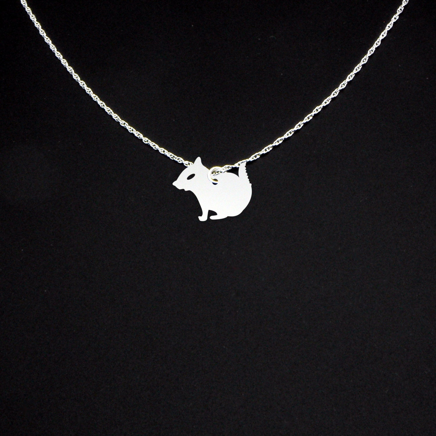 Chipmunk Necklace Chipmunk Jewelry Chipmunk Gift