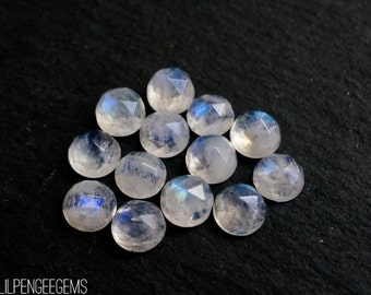 Rose cut moonstone | Etsy