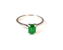 Unique vintage emerald ring related items | Etsy