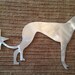 Greyhound Dog Christmas Tree Topper Holiday by ScreenDoorGrilles