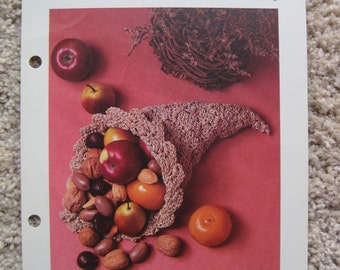 Items similar to Cornucopia Crochet Pattern on Etsy