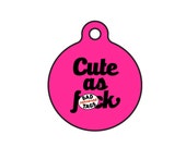 Cheeky Fun Dog ID Tags for Funny Pets by BadTags on Etsy