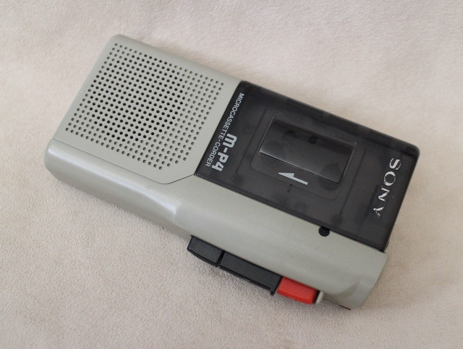 Sony M-P4 Microcassette Corder Handheld Voice Recorder Micro