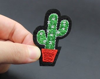 Cactus embroidery | Etsy
