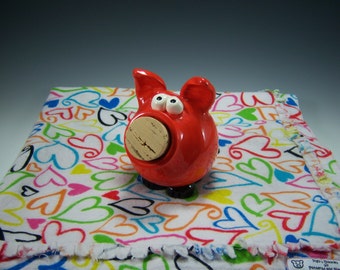 Handmade piggy bank | Etsy