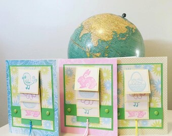 Easter pop up card | Etsy