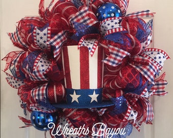 Veterans day wreath | Etsy