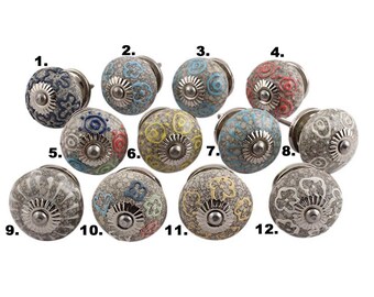 Polka dot knobs | Etsy