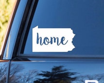 Popular items for pennsylvania decal on Etsy