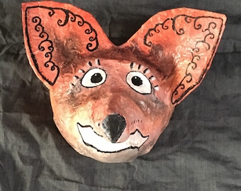 Items similar to A4, paper doll kit, Mika the nature keeper, paper fox ...