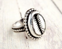 Popular items for cowrie shell ring on Etsy