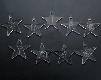 Acrylic stars | Etsy