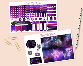 Watercolor galaxy | Etsy