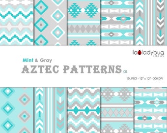 Aztec wallpaper | Etsy