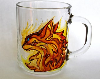 Stained glass fox | Etsy