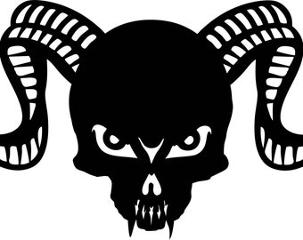 Unique demon decal related items | Etsy