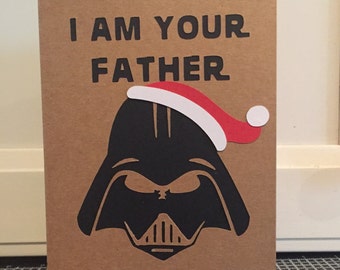 Darth vader card | Etsy