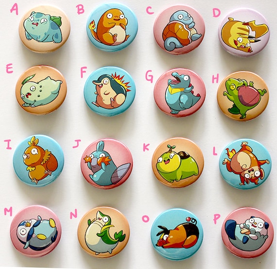 Printout pokemon pins - hostfruit