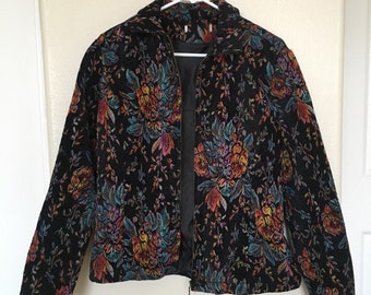 Floral print jackets | Etsy