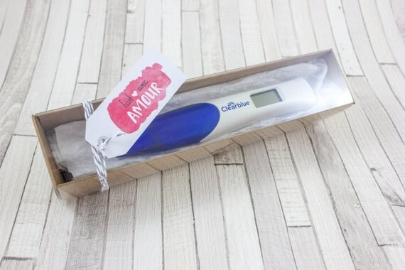 Box for pregnancy test by oricamille on Etsy