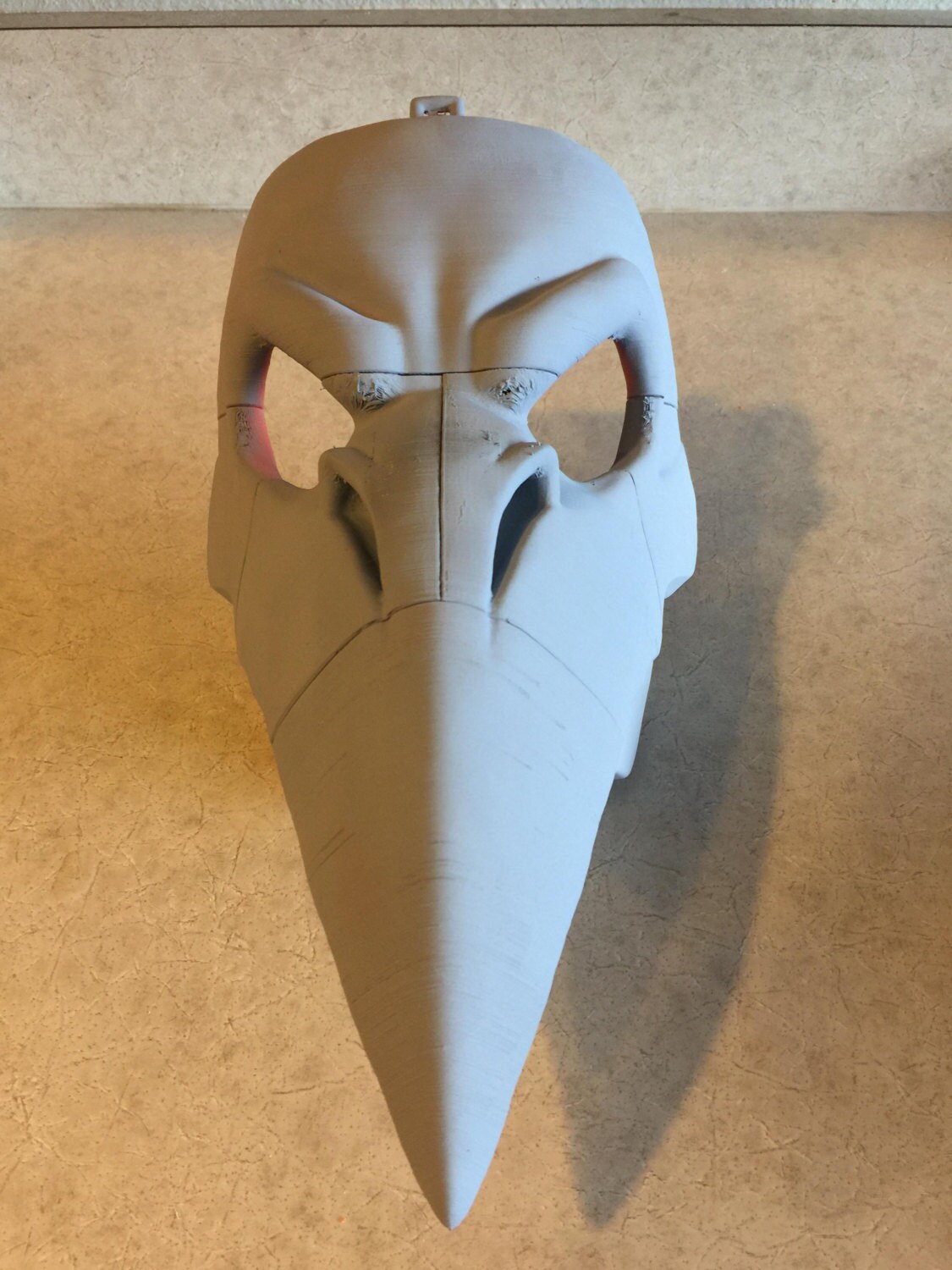 3D printed Reaper Mask from Overwatch Nevermore or Plague
