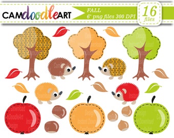 Seasonal clipart | Etsy