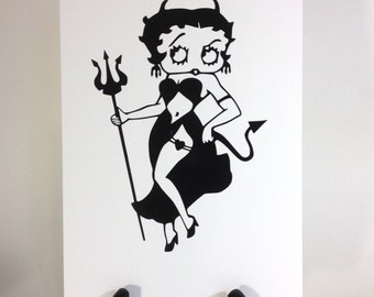 Betty boop decals | Etsy