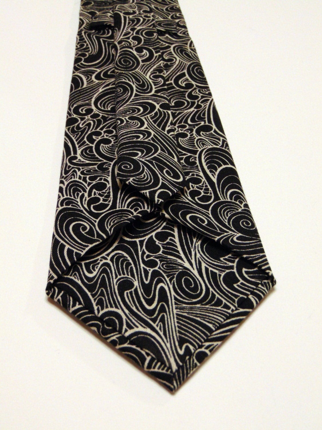 Necktie, Tie, Black White Necktie, Black White Tie, Black Necktie ...