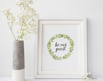 Guest room sign | Etsy