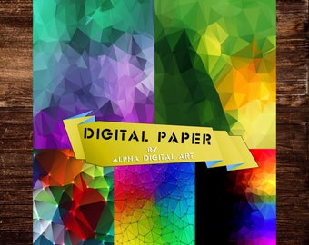 Geometric background | Etsy