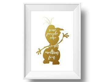 Olaf quote | Etsy