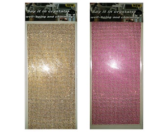 Rhinestone sheet | Etsy