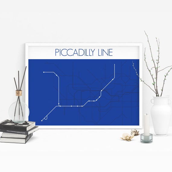 London Underground Piccadilly Line Route Tube Map