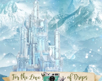 Frozen backdrop | Etsy