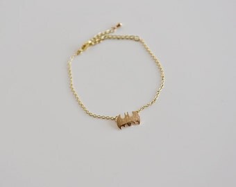 Items similar to Super heroes charm bracelet ( Batman, superman, flash ...