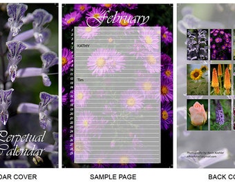 Flower calendar | Etsy