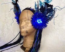 Unique light up headdress related items | Etsy