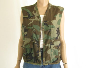 Vintage hunting vest | Etsy