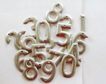 Unique metal address number related items | Etsy