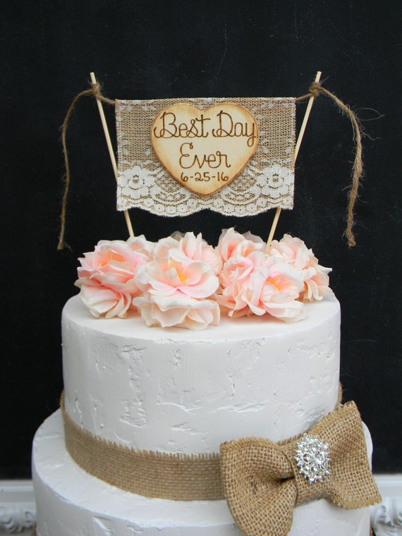 30 Burlap Wedding Cakes for Rustic Country Weddings