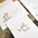 Kendall Calligraphy Pocketfold Wedding Invitation Suite with