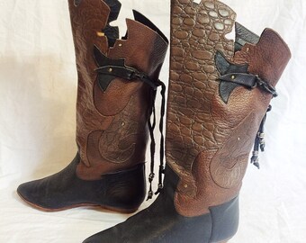 Heavy metal boots | Etsy