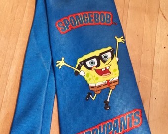 Spongebob tie | Etsy