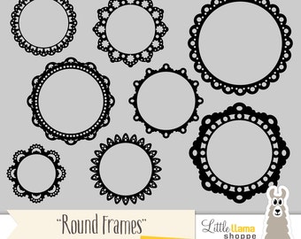 Scalloped labels | Etsy