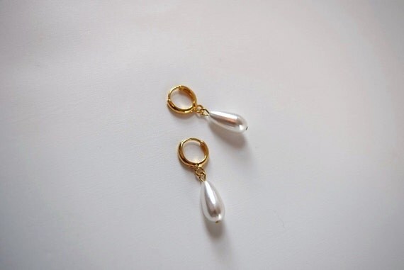Regency Pearl Earrings Historical Jewelry 18th Century Pearl