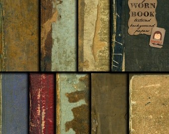 Antique Dictionary Pages High Res Scans 10 pages by MarysMontage