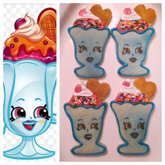 Items similar to Shopkins Cookie Favors on Etsy