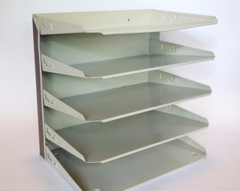 Metal paper tray | Etsy