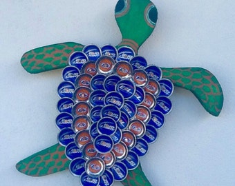 Turtle bottle cap | Etsy